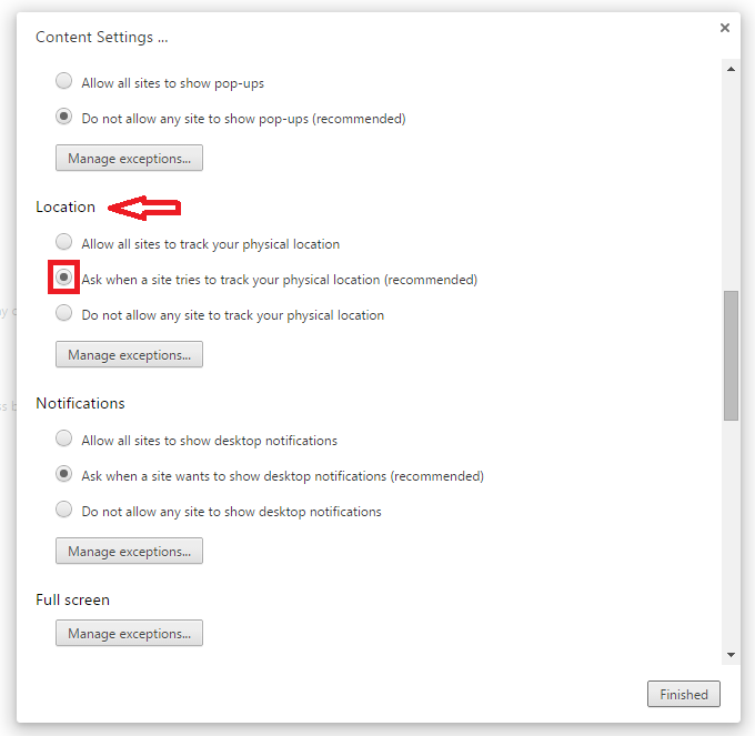 Enable Geo Location in Browser | Tribute.ca