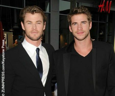 Chris And Liam Hemsworth Wallpaper