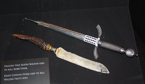 The actual dagger used to kill Robb Stark at the famous “Red Wedding ...