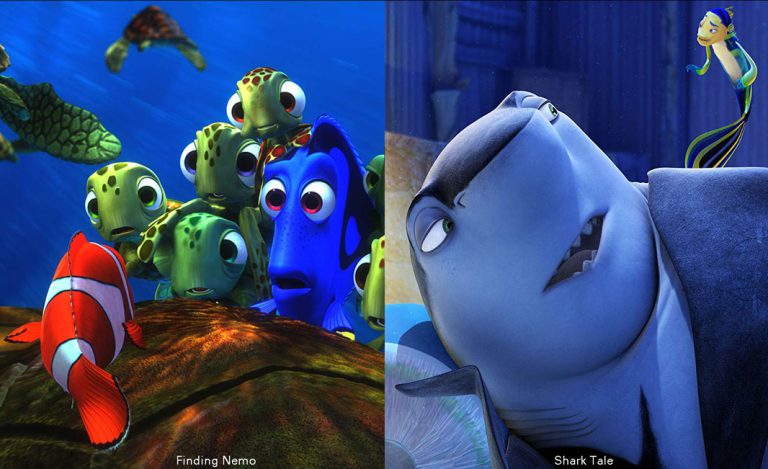 Finding Nemo vs Shark Tale « Celebrity Gossip and Movie News