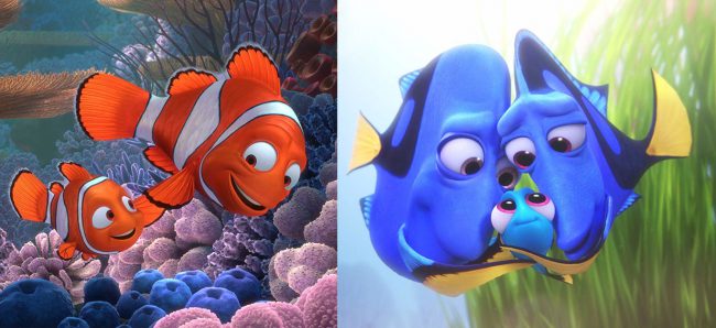 Finding Nemo (2003)/Finding Dory (2016) – 13 years « Celebrity Gossip ...