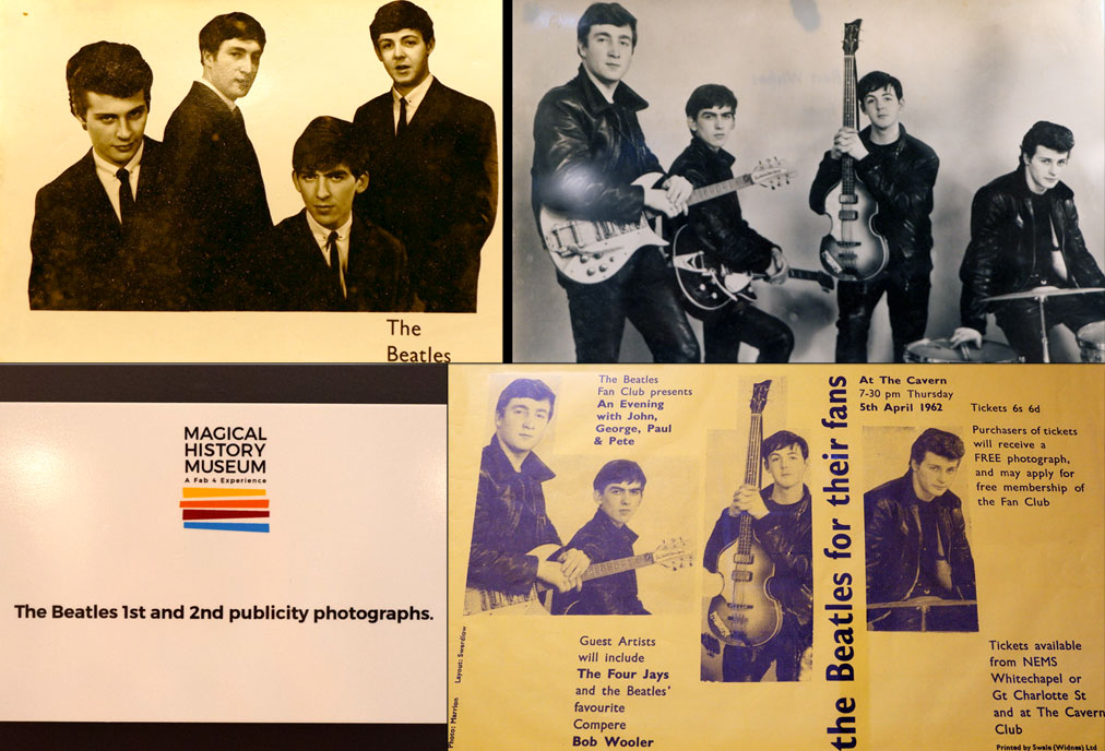 Beatles first and second publicity shots « Celebrity Gossip and Movie News