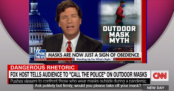 Fox host says call police if children seen wearing masks « Celebrity ...