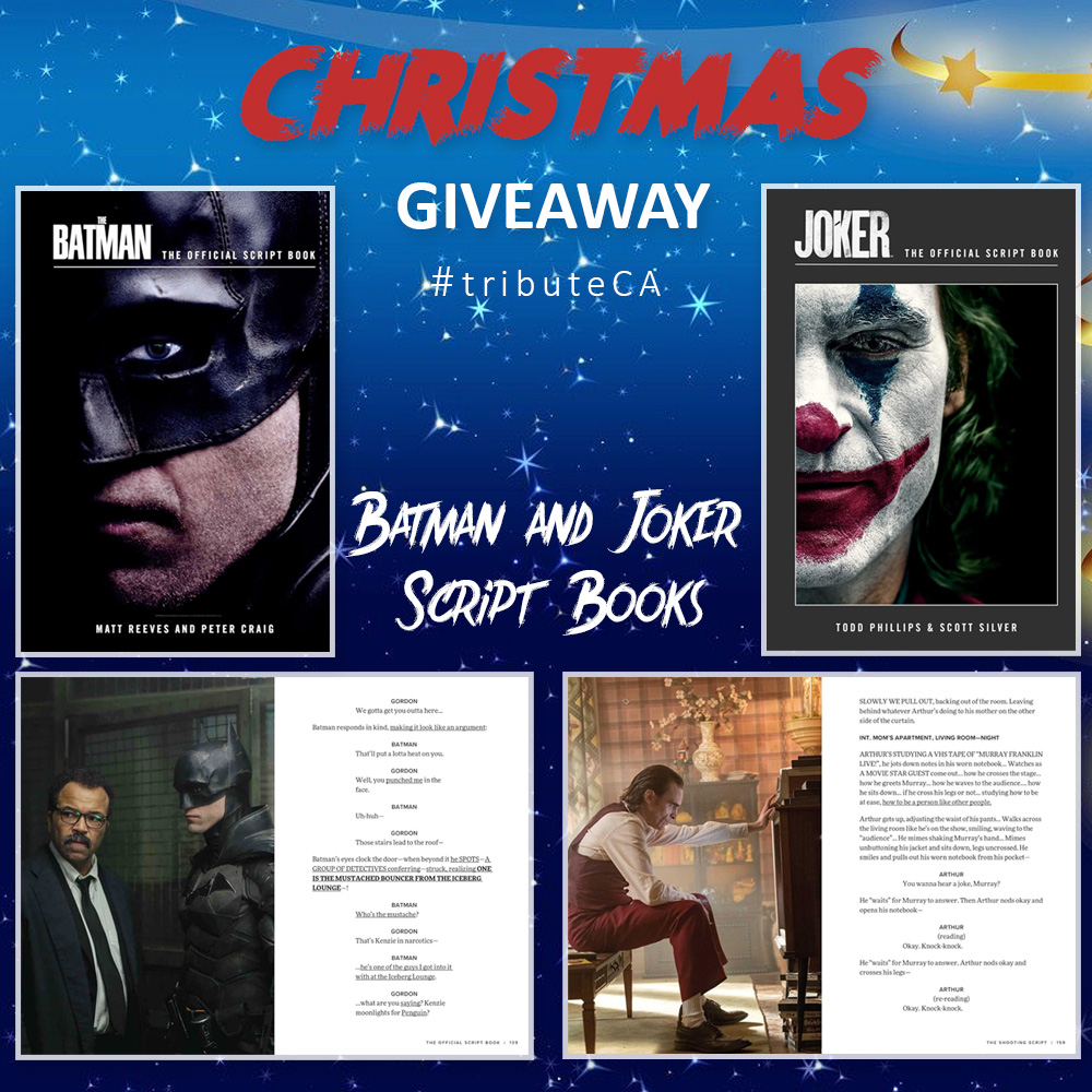 Christmas Giveaway #4 – Batman and Joker Official Script Books ...