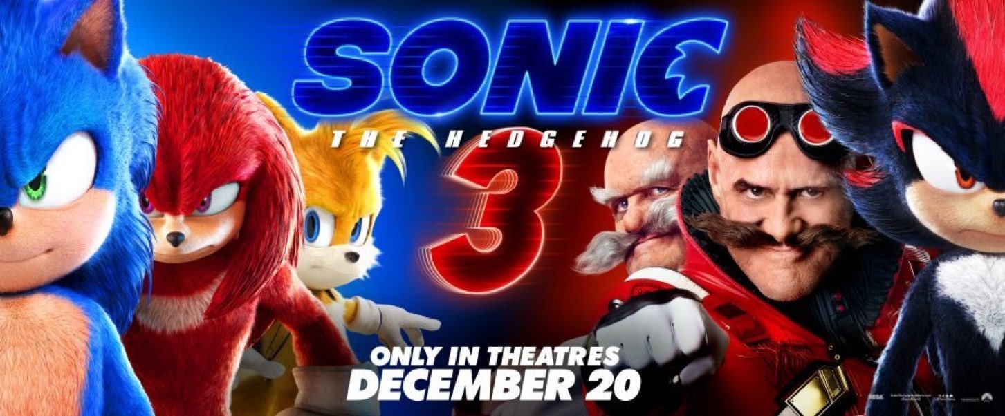 Sonic the Hedgehog 3 holds onto No. 1 at weekend box office « Celebrity ...
