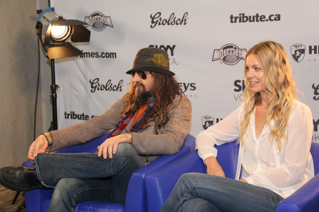 Rob Zombie and his wife, Sheri Moon Zombie, who stars in Lords of Salem ...