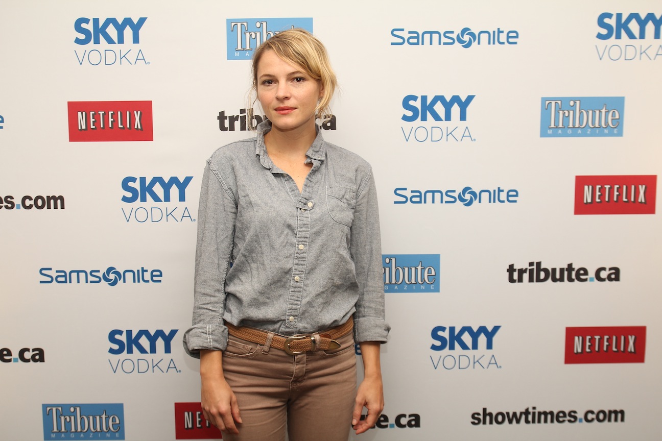 Amy Seimetz in the Tribute Media Suite | Toronto International Film ...