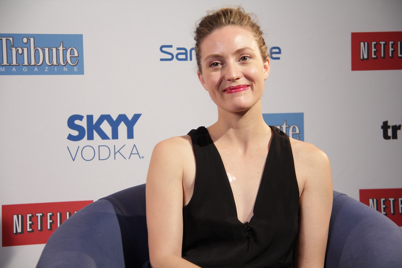 The lovely Evelyne discusses her latest project, Tom à la Ferme ...