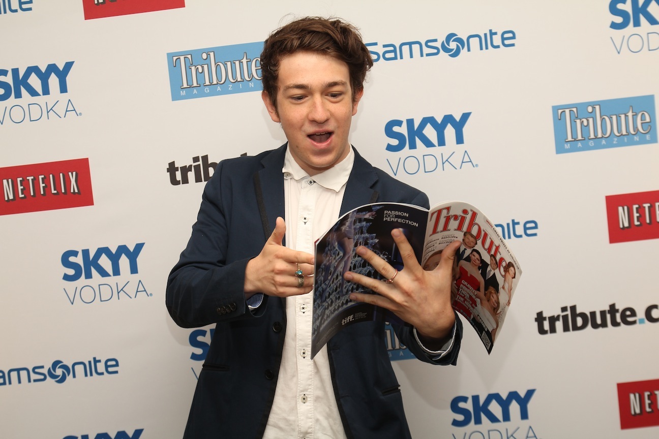 Jacob Switzer checks out Tribute Magazine and loves it! | Toronto ...