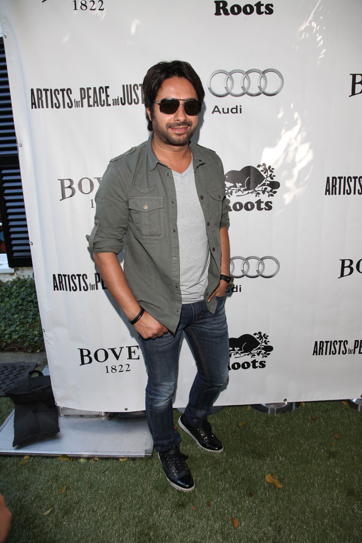 Jian Ghomeshi arrives at the Artists for Peace and Justice Festival ...