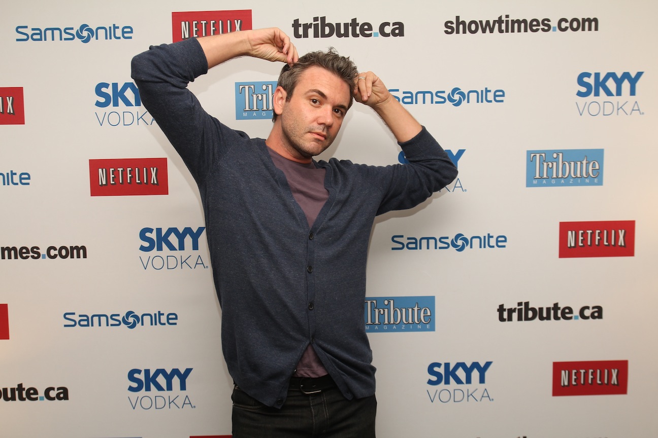 Kentucker Audley strikes a pose in the Tribute Media Suite | Toronto ...