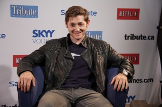 Lucas Neff gets interviewed by one of his biggest fans- Bonnie ...