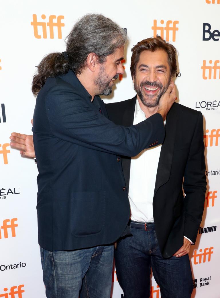 Javier and Fernando laughing | Toronto International Film Festival TIFF Javier and Fernando laughing | Toronto International Film Festival TIFF
