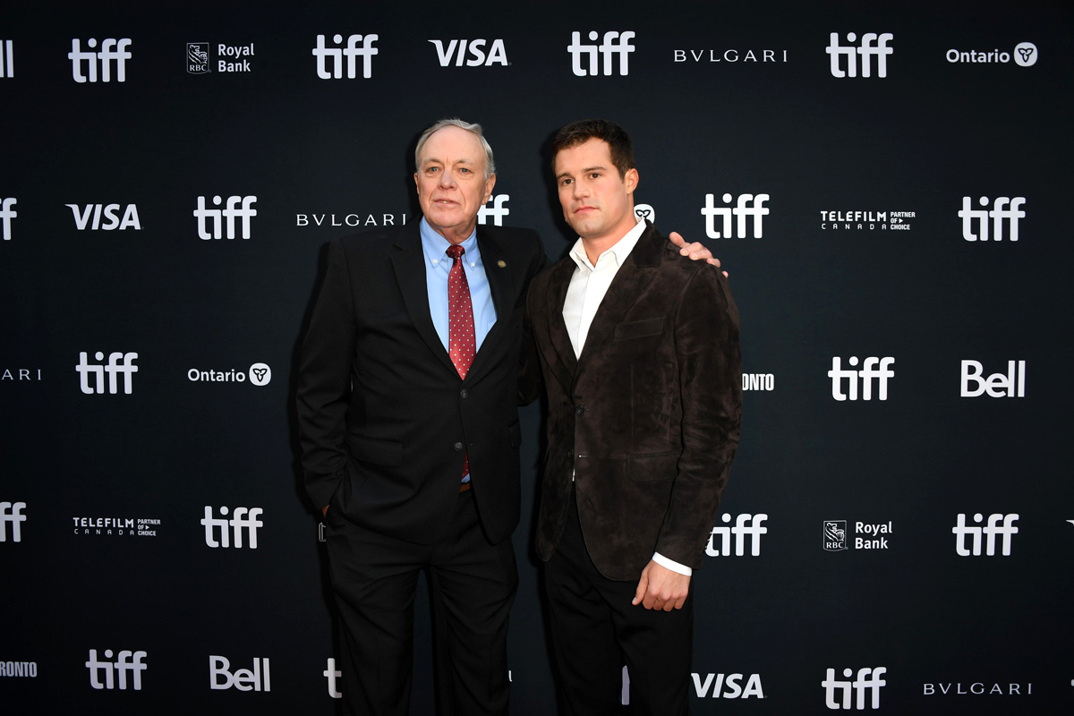 Rick Duggan and Jake Picking pose together | Toronto International Film ...