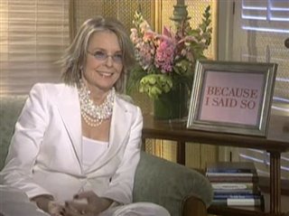 DIANE KEATON (BECAUSE I SAID SO) Interview 2007 | Movie Interview