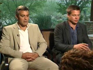 GEORGE CLOONEY & BRAD PITT - OCEAN'S TWELVE Interview (2004) | Movie ...