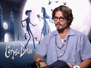 JOHNNY DEPP - TIM BURTON'S CORPSE BRIDE Interview (2005) | Movie Interview