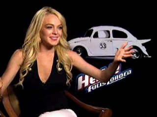 LINDSAY LOHAN - HERBIE: FULLY LOADED Interview (2005) | Movie Interview