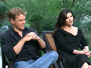 MATT DAMON & CATHERINE ZETA-JONES - OCEAN'S TWELVE Interview (2004 ...
