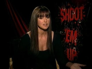 Monica Bellucci (Shoot 'm Up) Interview 2007 | Movie Interview