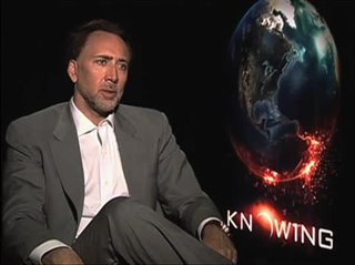 Nicolas Cage (Knowing) Interview 2009 | Movie Interview