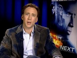 Nicolas Cage (Next) Interview 2007 | Movie Interview