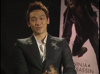 Rain (Ninja Assassin) Interview 2009 | Movie Interview