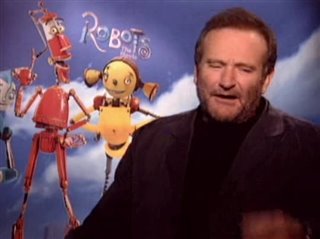 Robin Williams (Robots) Interview 2005 | Movie Interview
