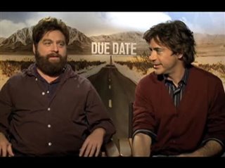 Zach Galifianakis & Robert Downey Jr. (Due Date) Interview 2010 | Movie ...